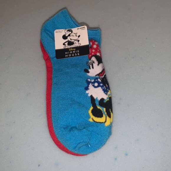 Disney | Accessories | Nwt 3 Pack Of Minnie Mouse Socks | Poshmark